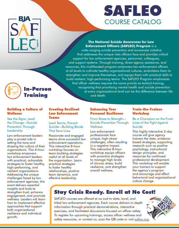 SAFLEO Course Catalog Resource Details SAFLEO